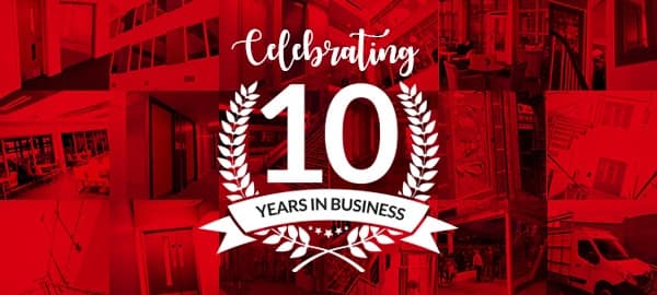 PROUDLY CELEBRATING 10 YEARS OF CUSTOMER SERVICE A